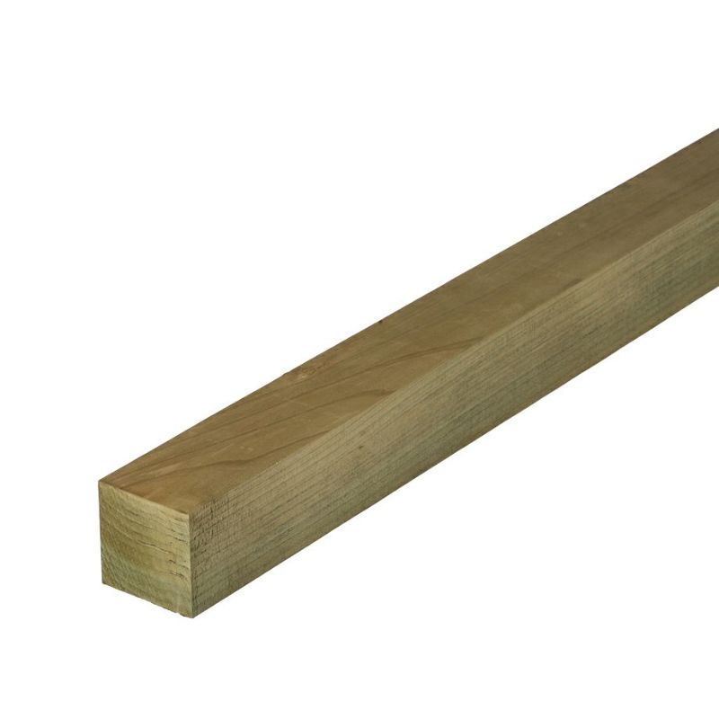 【納期2-3週間】ひのき材（節付き）・タナリスCY防腐加工／45×45 | ウッドデッキ材通販サイトmock re: